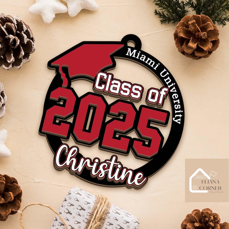 Personalized Senior 2026 Ornament Class of 2026 High School Student ...