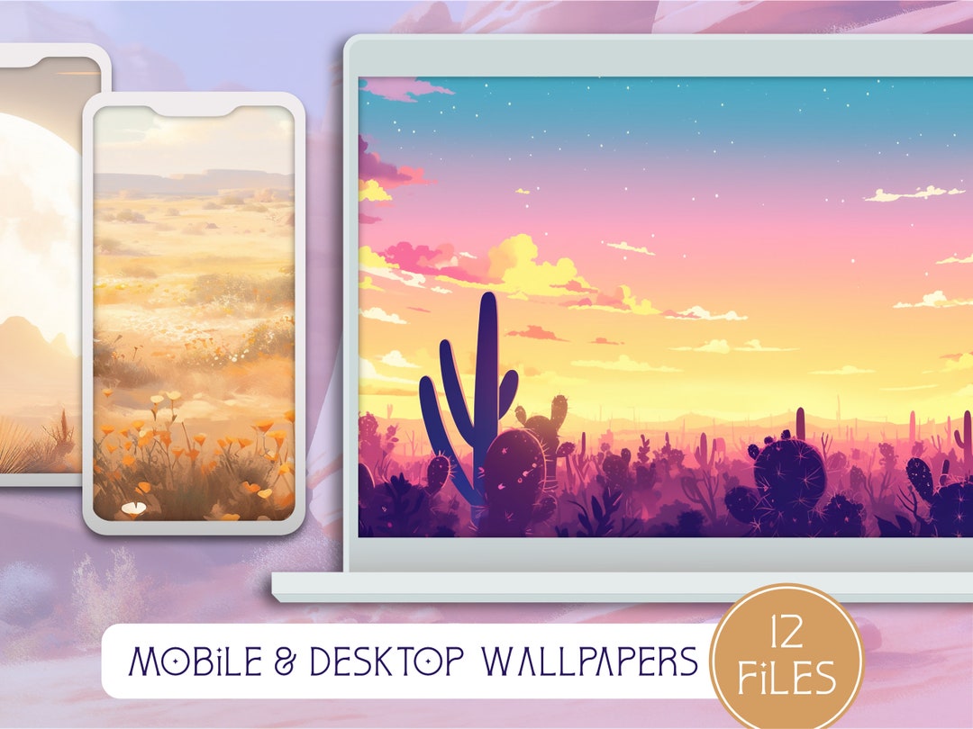 Dusty Terrain Wallpaper Collection, 12 Digital Backgrounds, Commercial ...