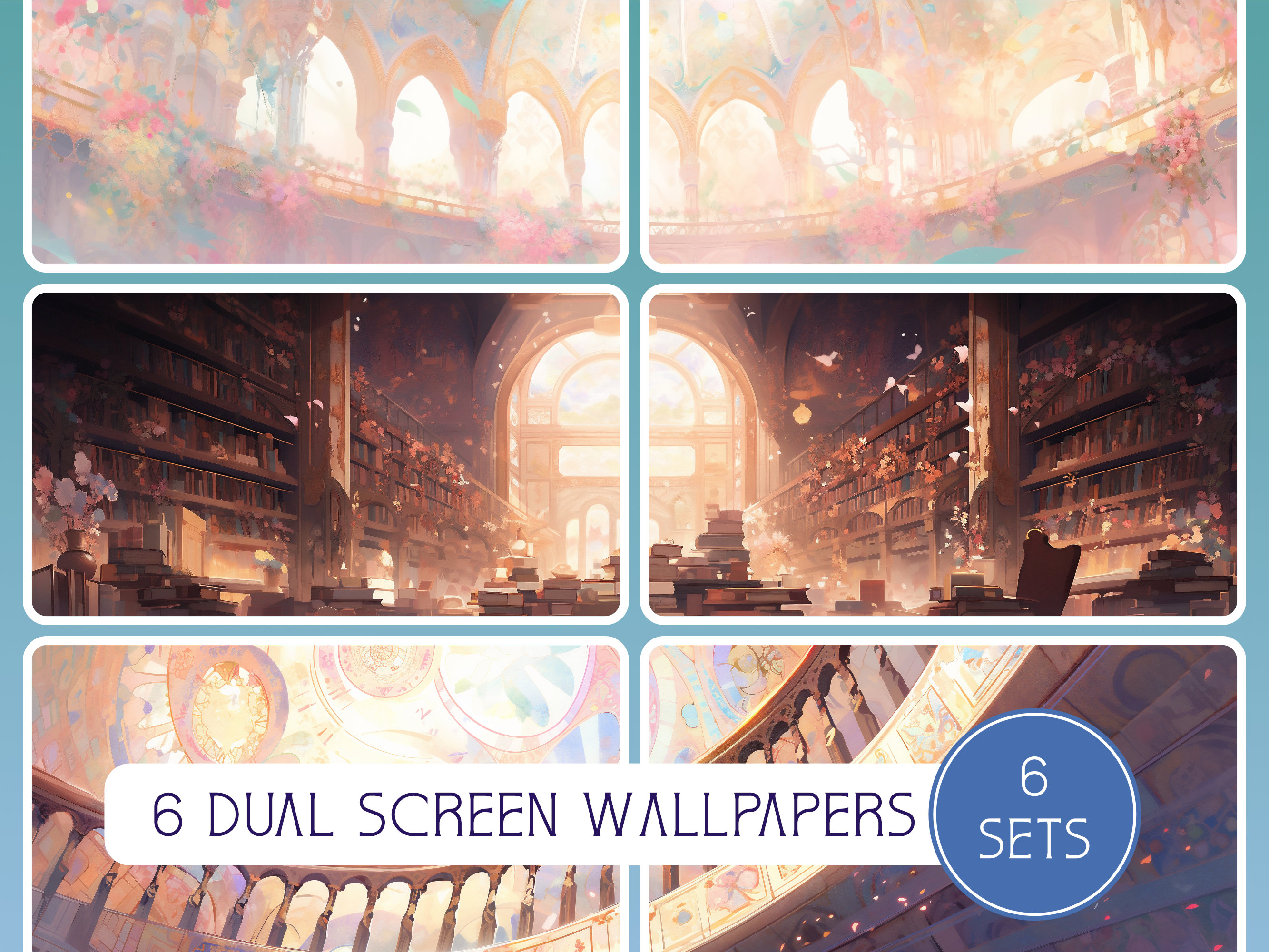 Humble Haven Dual Screen Collection, 6 Sets, 6 Super Ultrawide ...