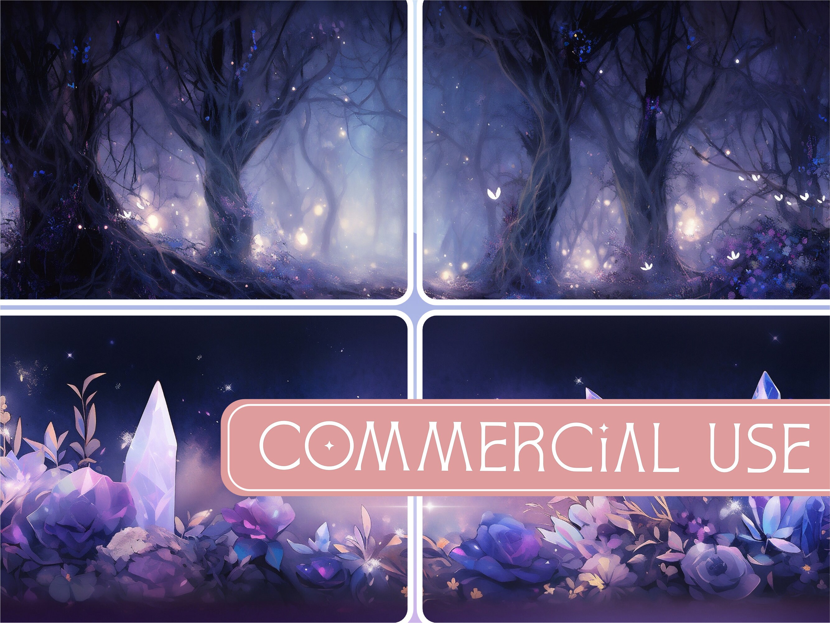 Witchy Twilight Dual Screen Collection, 6 Sets, 6 Bonus Wallpapers ...
