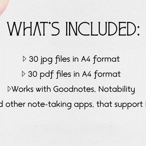 30 Minimalist Holo Digital Notebook Cover Collection, Goodnotes ...