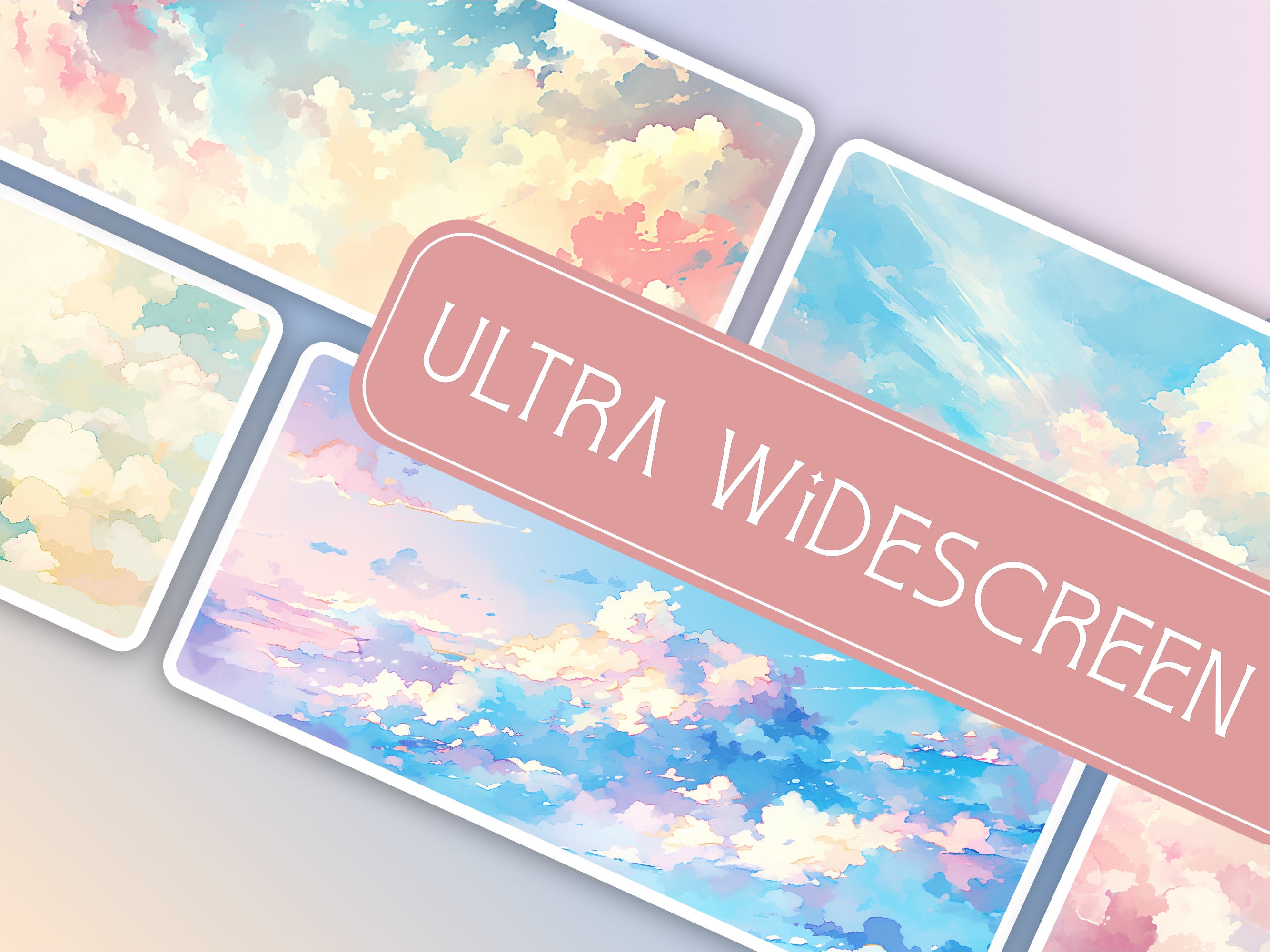 Spectacular Skies Wallpaper Collection, 12 Digital Backgrounds ...