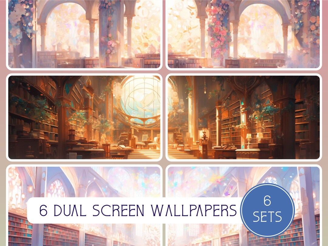 Quiet Quarters Dual Screen Collection, 6 Sets, 6 Super Ultrawide ...