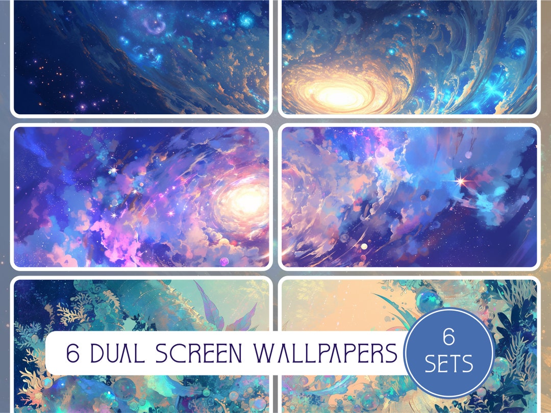 Celestial Gateway Dual Screen Collection, 6 Sets, 6 Super Ultrawide ...