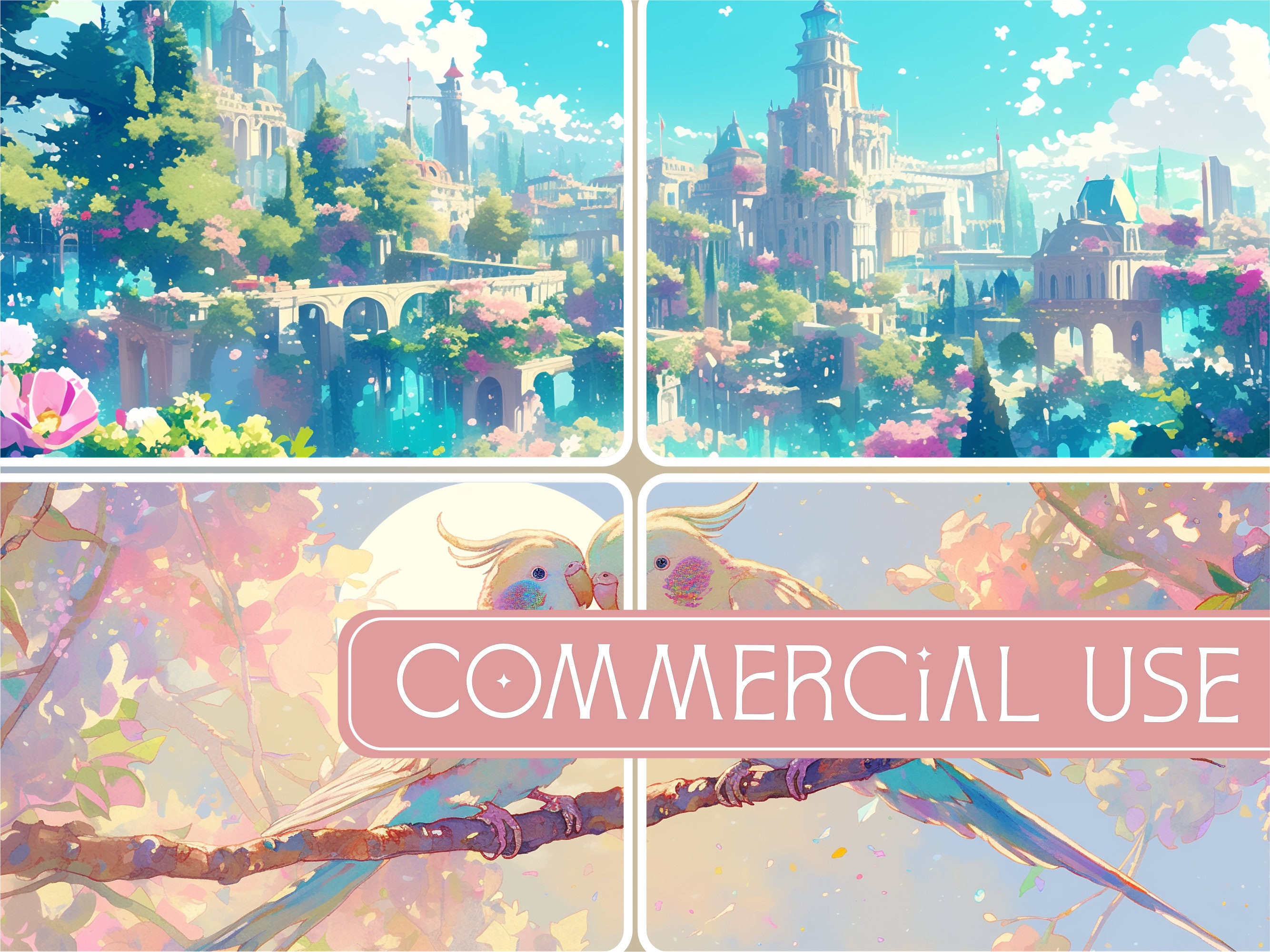 Luminous Petals Dual Screen Collection, 6 Sets, 6 Super Ultrawide ...