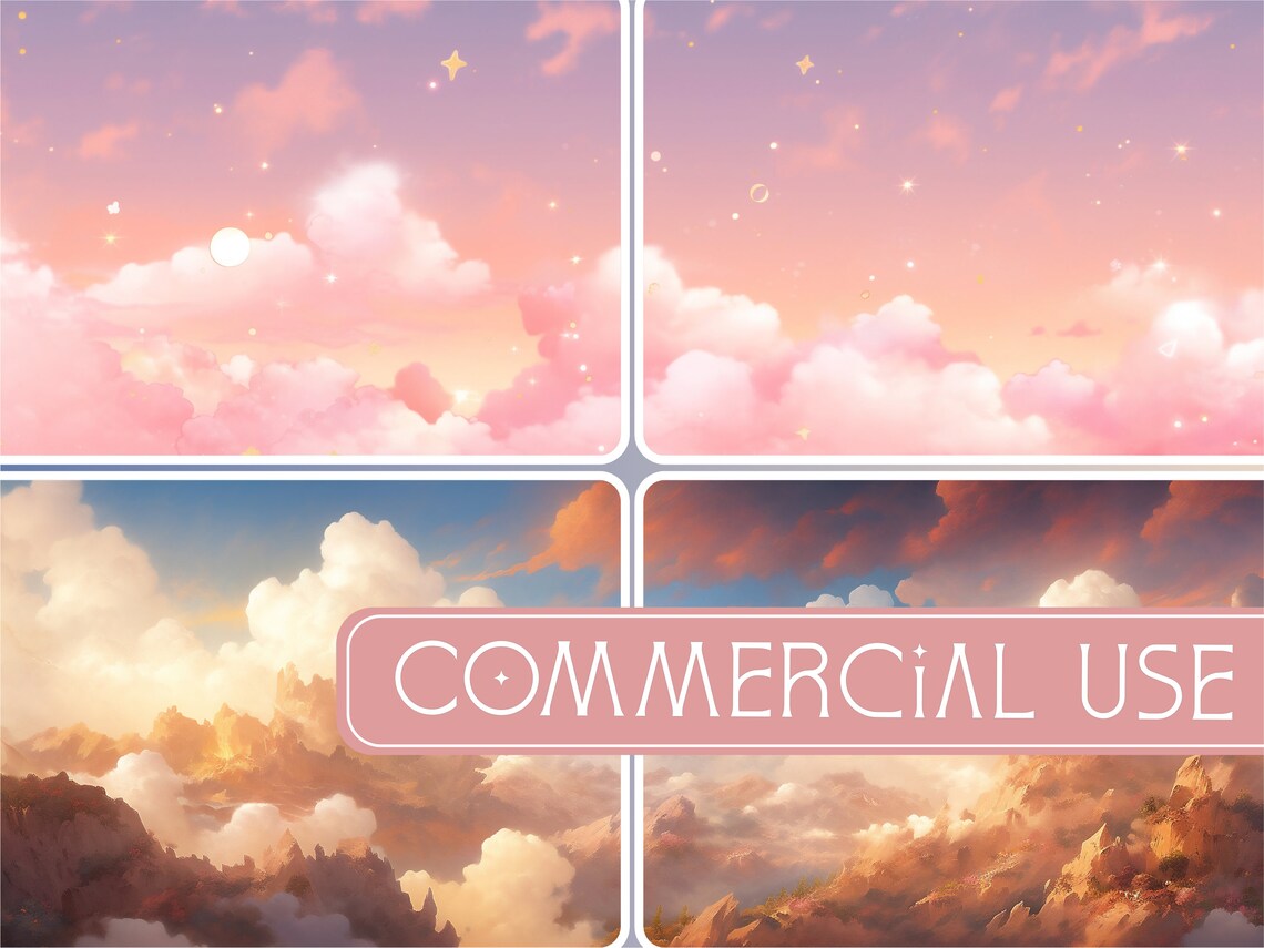 Pastel Dreamland Dual Screen Collection, 6 Sets, 6 Super Ultrawide ...