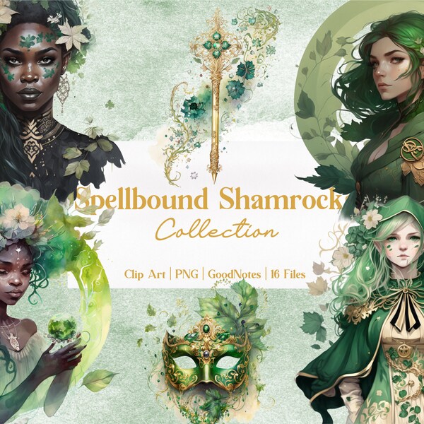 Spellbound Clipart - Etsy