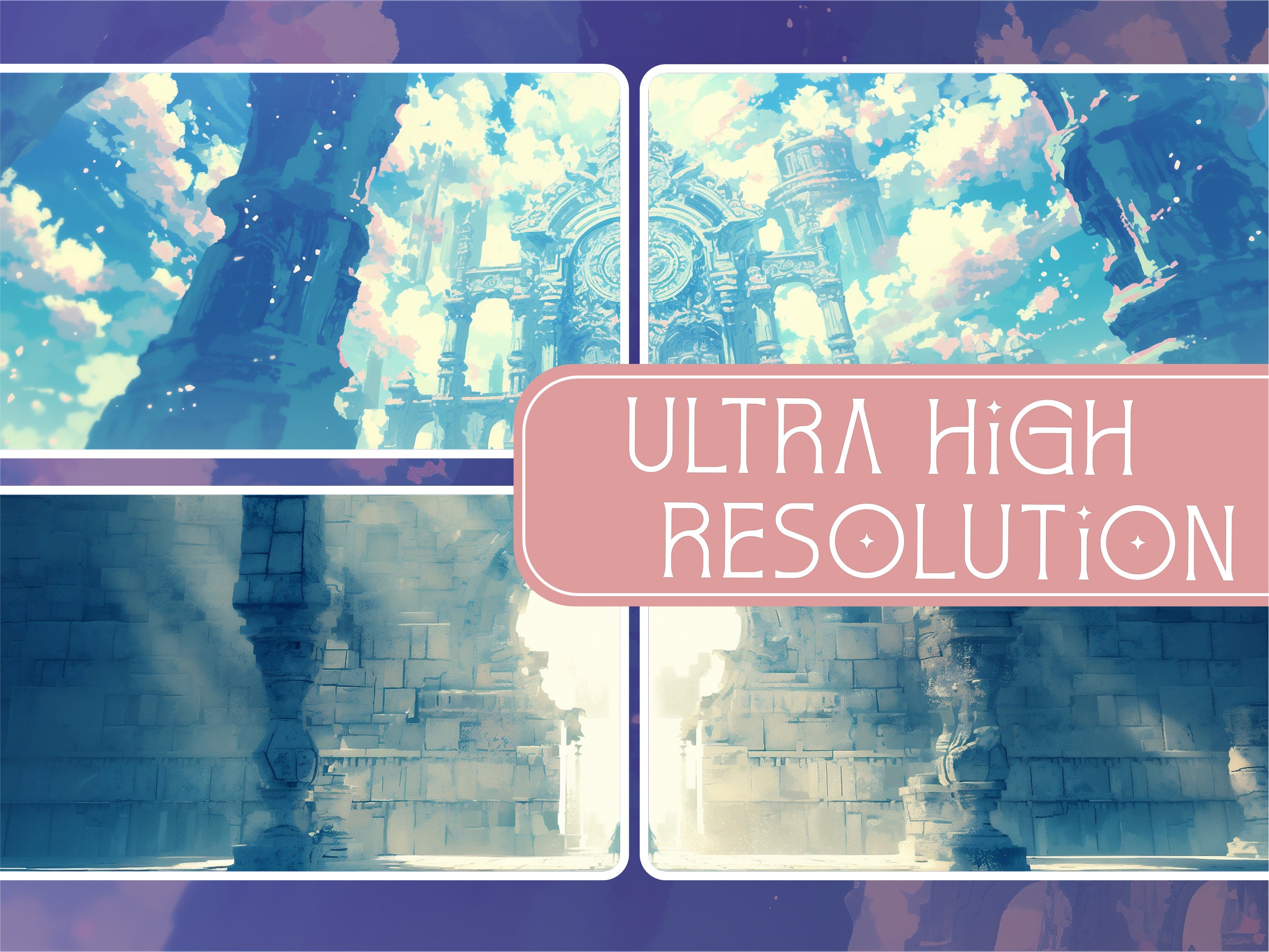 Astral Passage Dual Screen Collection, 6 Sets, 6 Super Ultrawide ...