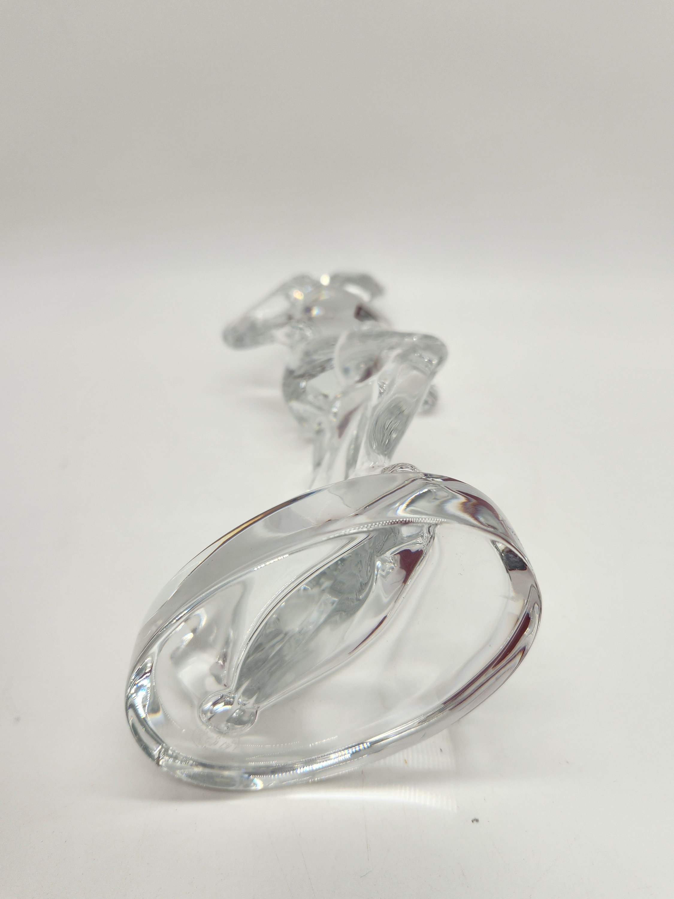 Baccarat Crystal Running Man Figure 9.5 - Etsy