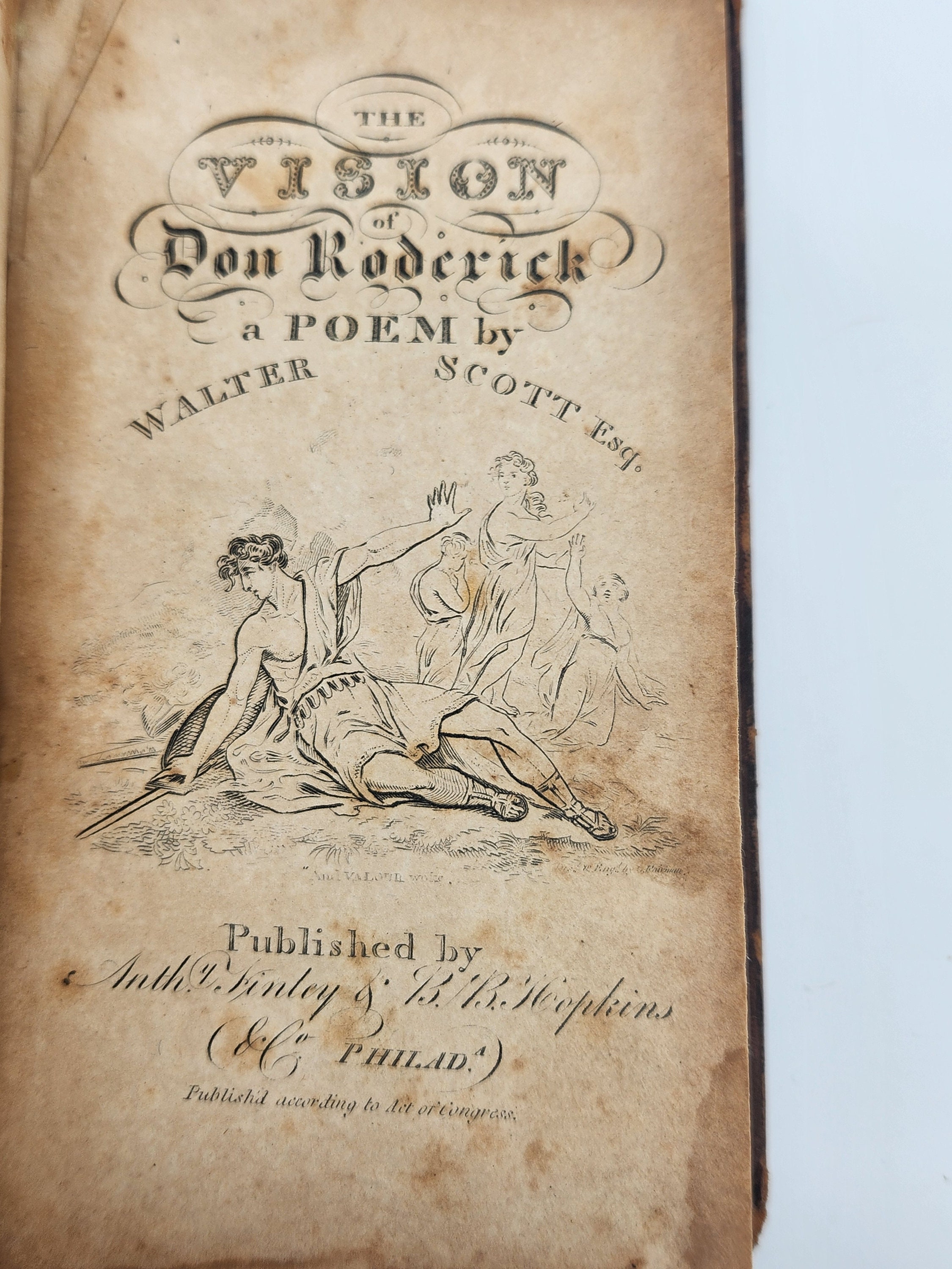 The Vision of Don Roderick A Poem by Scott, Walter 1811 First Edition ...