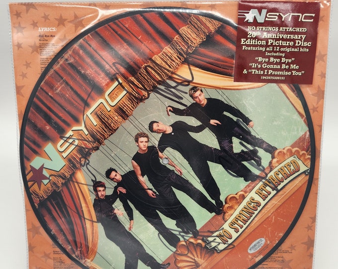 NSYNC Cast Signed No Strings Attached Album - Etsy