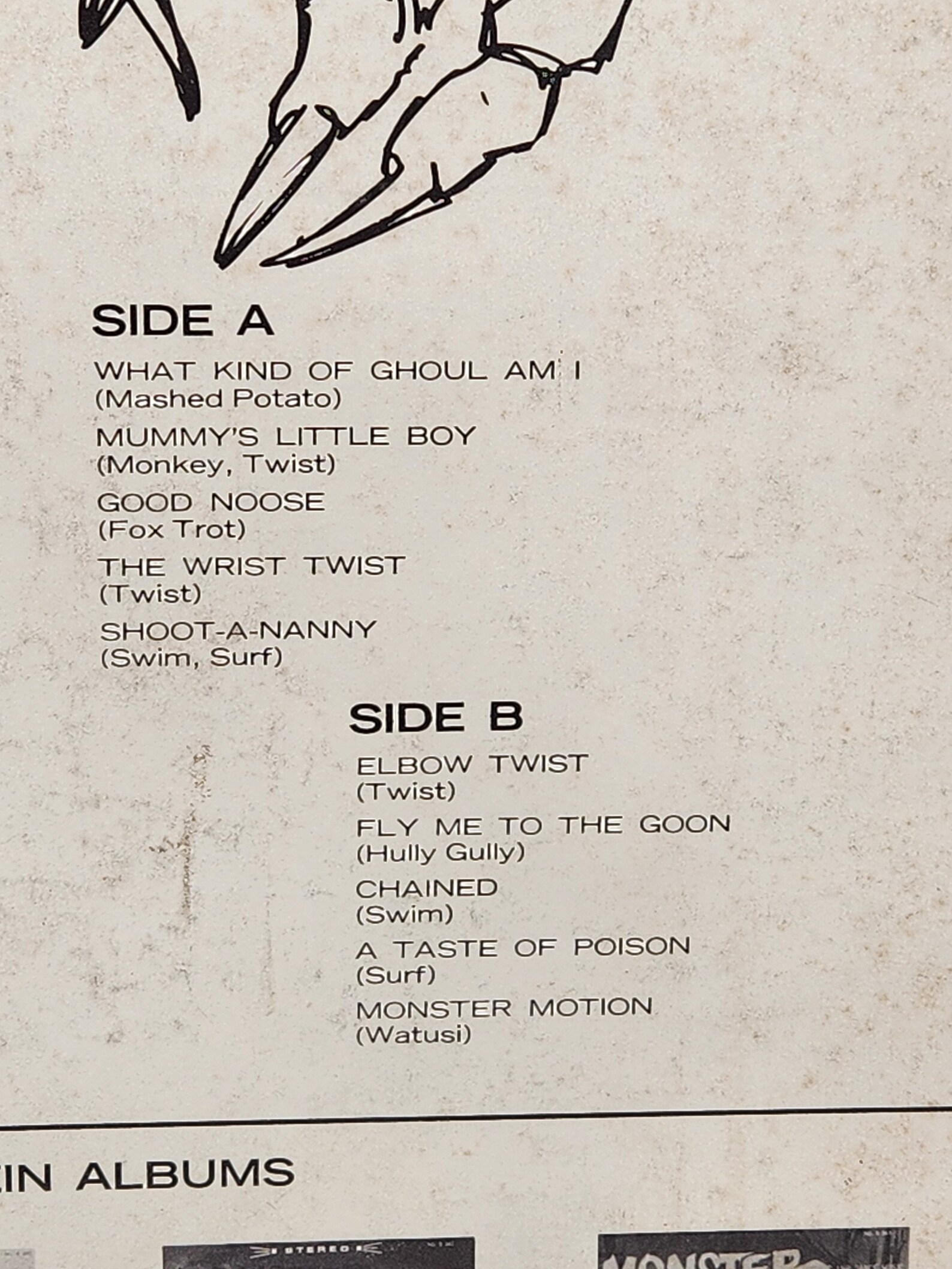 Frankie Stein and His Ghouls Ghoul Music Vinyl LP - Etsy