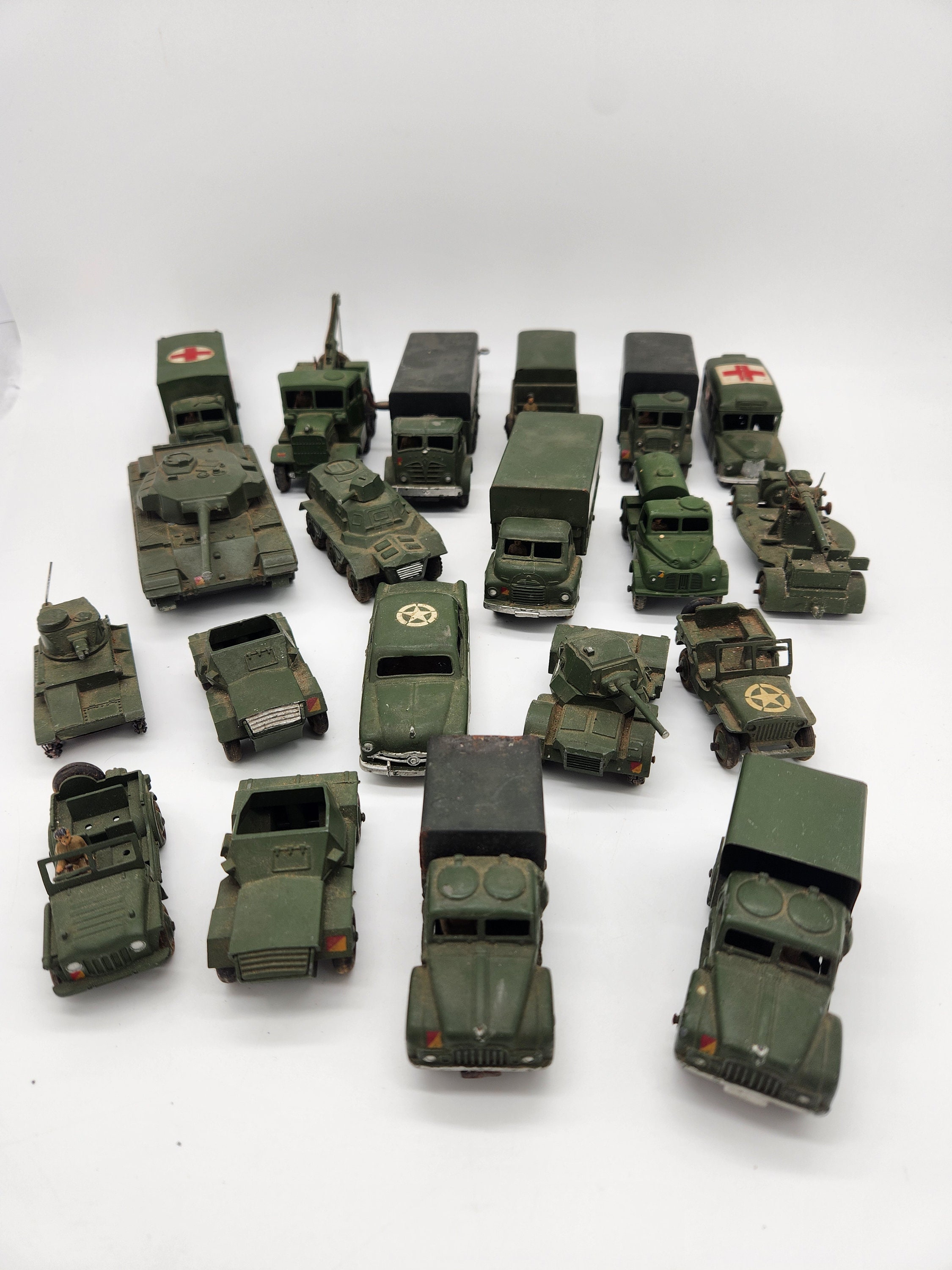 Collection of 20 1950's Era Military Dinky Toys - Etsy