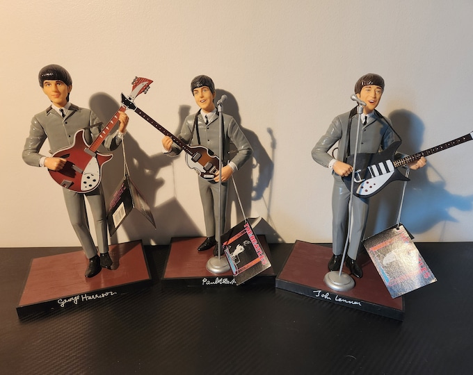 The Beatles Set of Figures , Apple Corps Ltd by Hamilton Gifts 1991 -ed ...