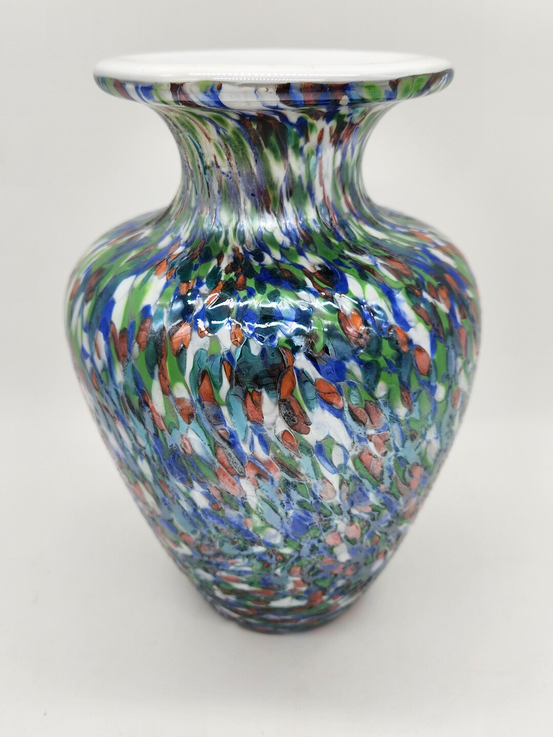 Vintage Kamei Glass Osaka Vase 10 - Etsy