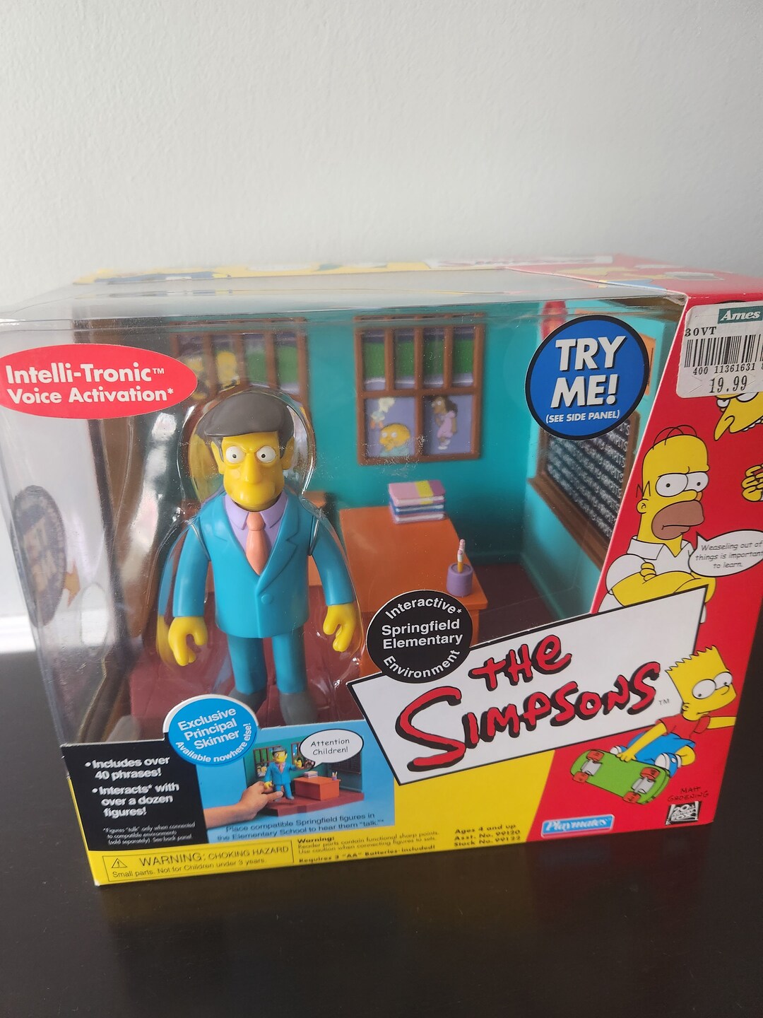 The Simpsons Principal Skinner Intelli-tronic Exclusive Figure - Etsy