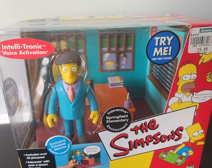 The Simpsons Principal Skinner Intelli-tronic Exclusive Figure With ...