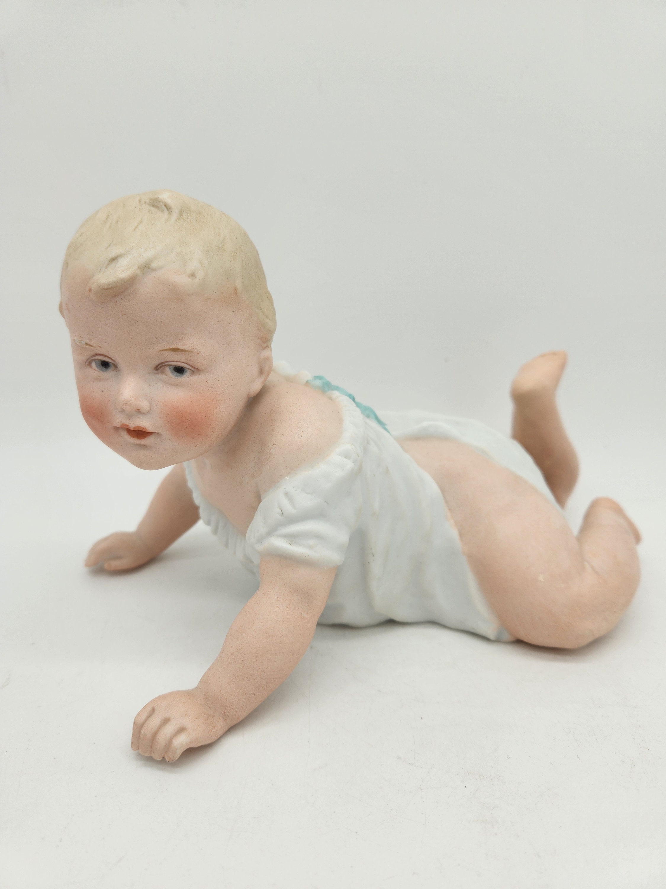 Pair of Gebruder Heubach Bisque Piano Baby Figures Germany 3.75 & 8 - Etsy