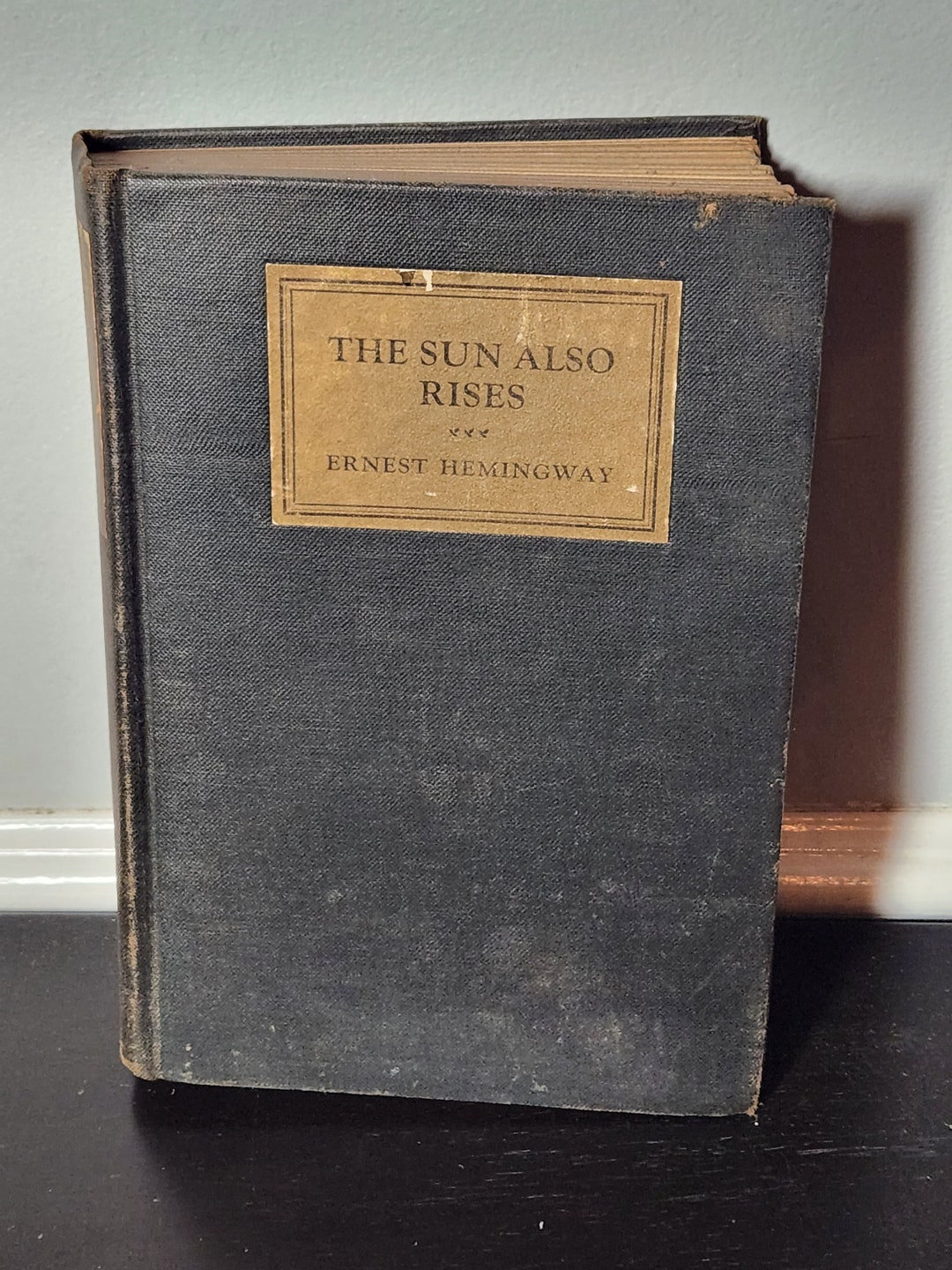 Rare First Edition the Sun Also Rises by Ernest Hemingway 1926 - Etsy
