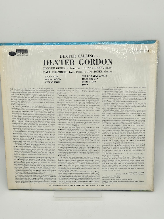 Dexter Calling Dexter Gordon