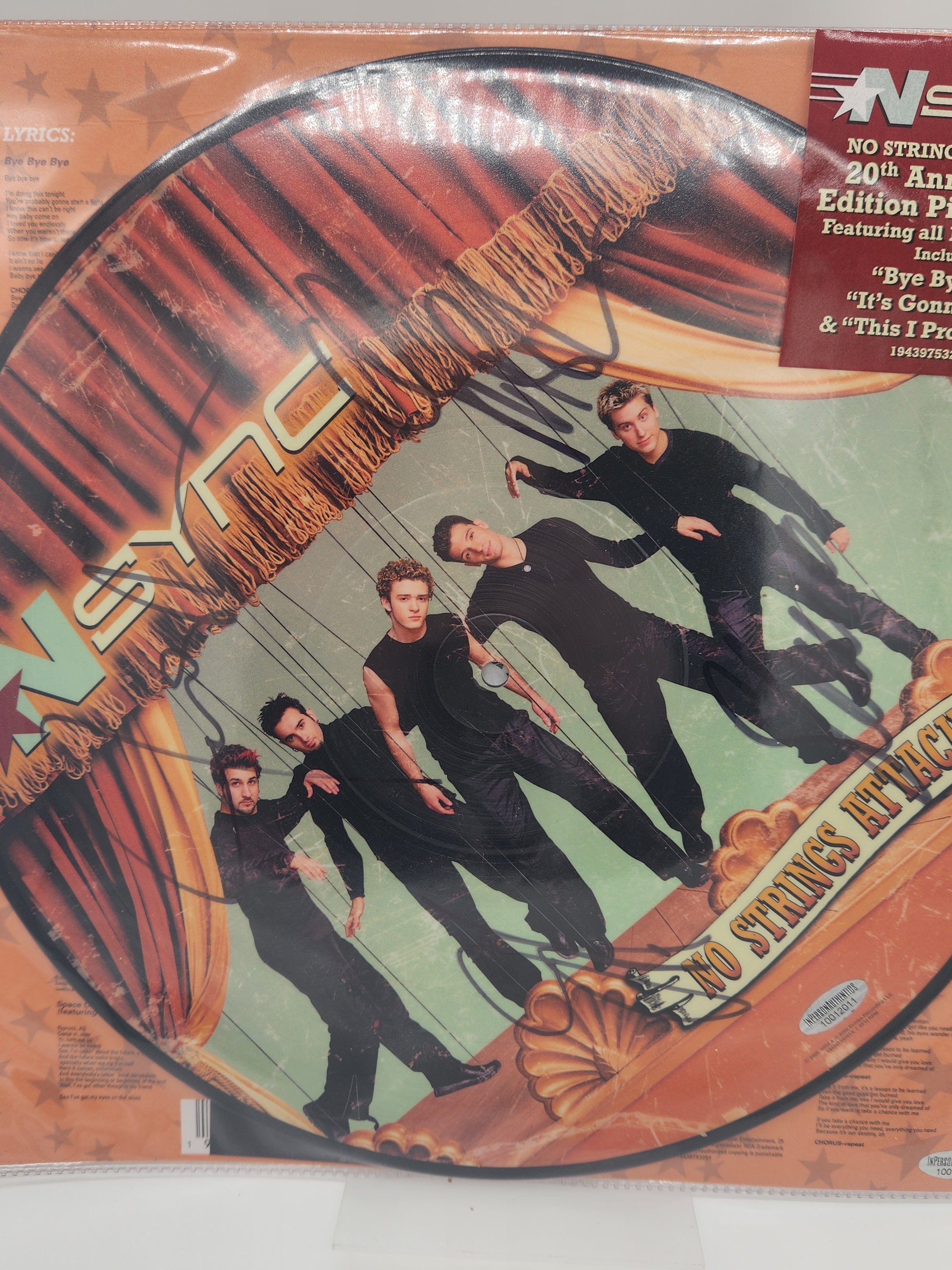 NSYNC Cast Signed No Strings Attached Album - Etsy