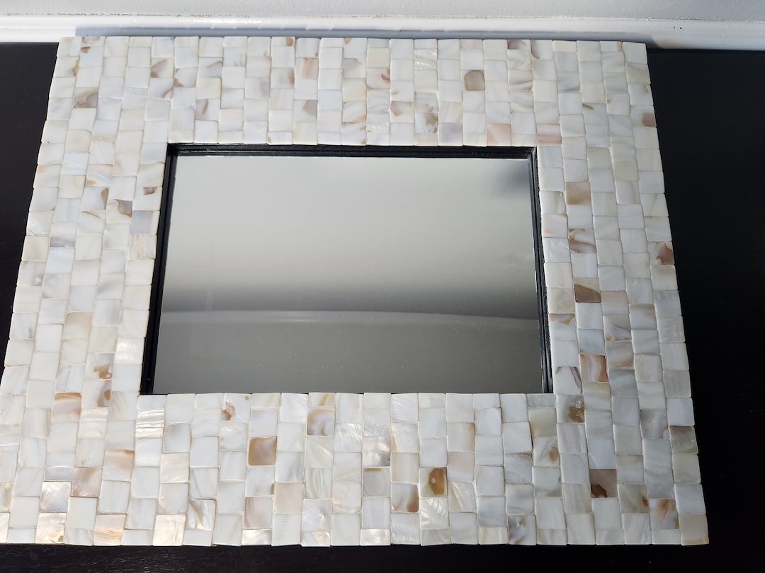 Capiz Shell Mirror - Etsy