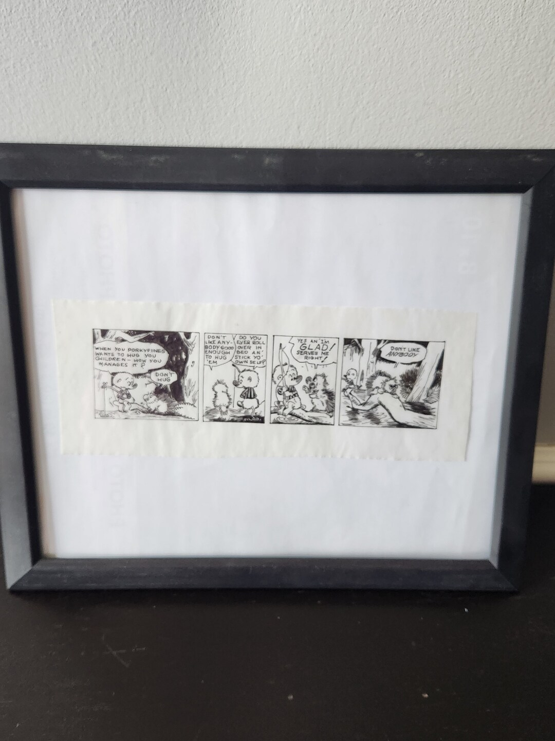 Original Pen/ink Drawing Comic Illustration Panel - Etsy