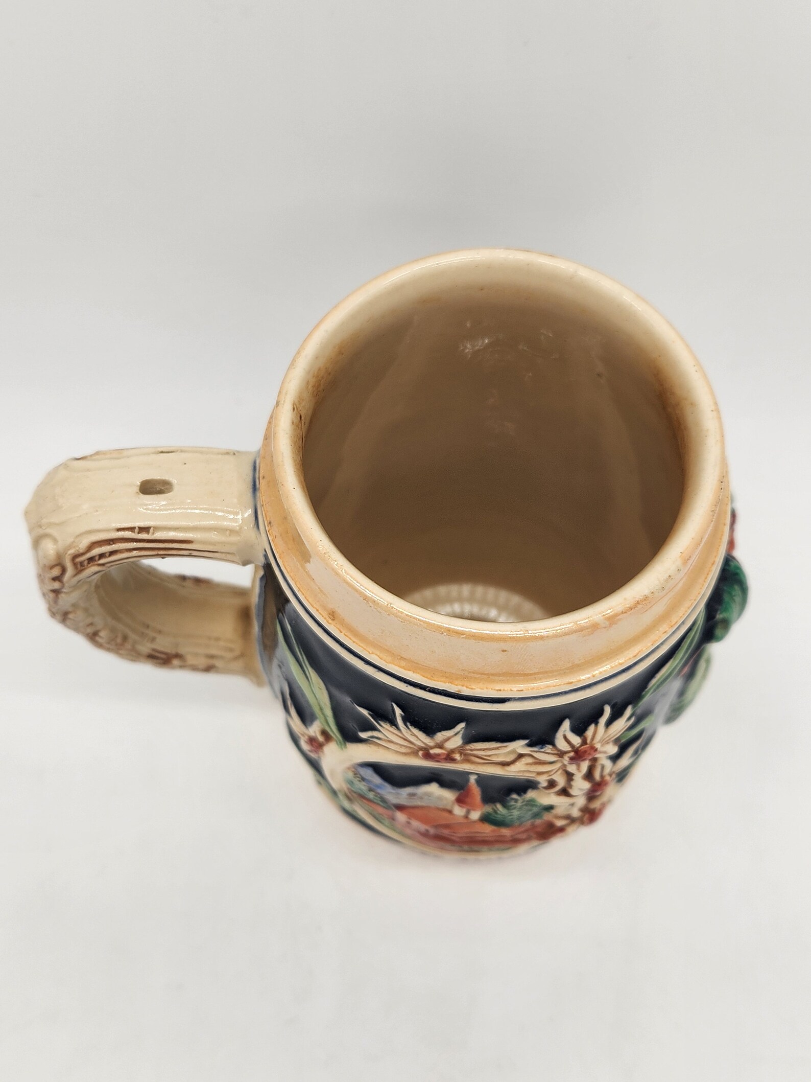 Gerz west Germany Beer Stein Tankard Super Kiss Hochgenuss Man Maiden ...