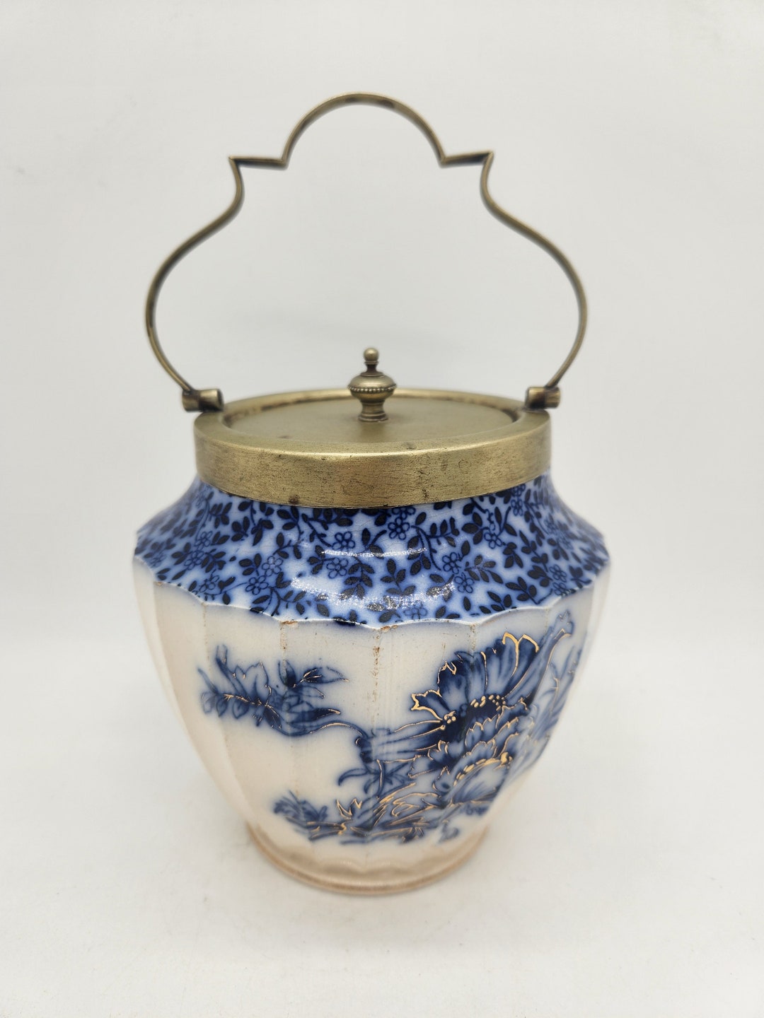 James Mcintyre Floral Biscuit Barrel C1904-1913 - Etsy