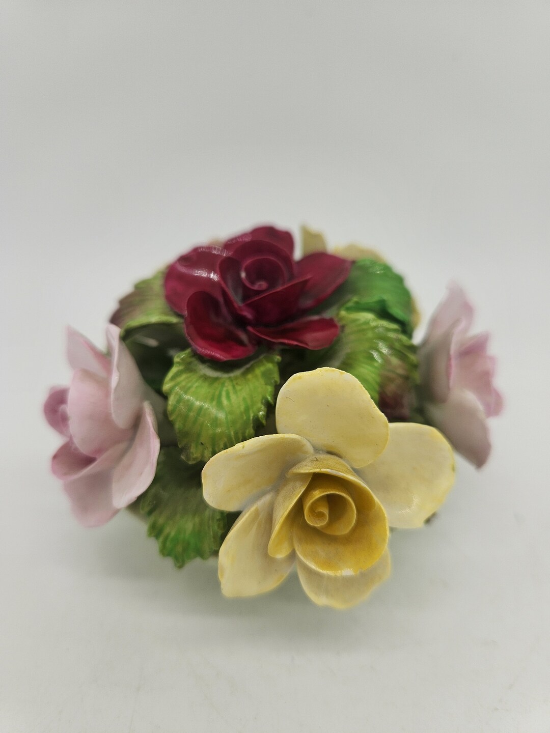 Hand Modelled Best Bone Denton China England Floral Arrangement 4 - Etsy