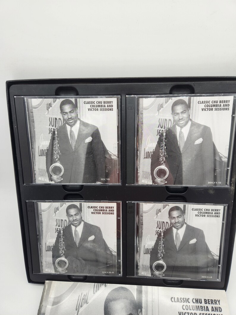 Classic Chu Berry Columbia and Victor Sessions CD Box Set - Etsy