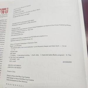 The Splendid Table's How to Eat Weekends : New Recipes, Stories ...