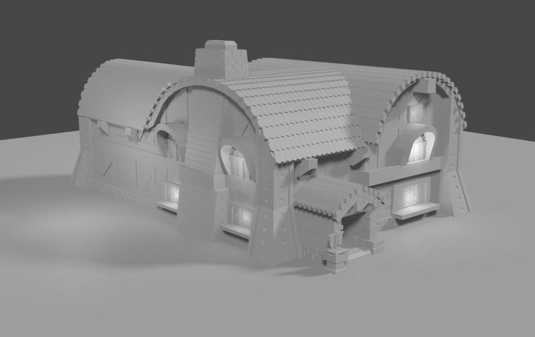 Lion's Pride Inn and Mailbox - STL File - Etsy