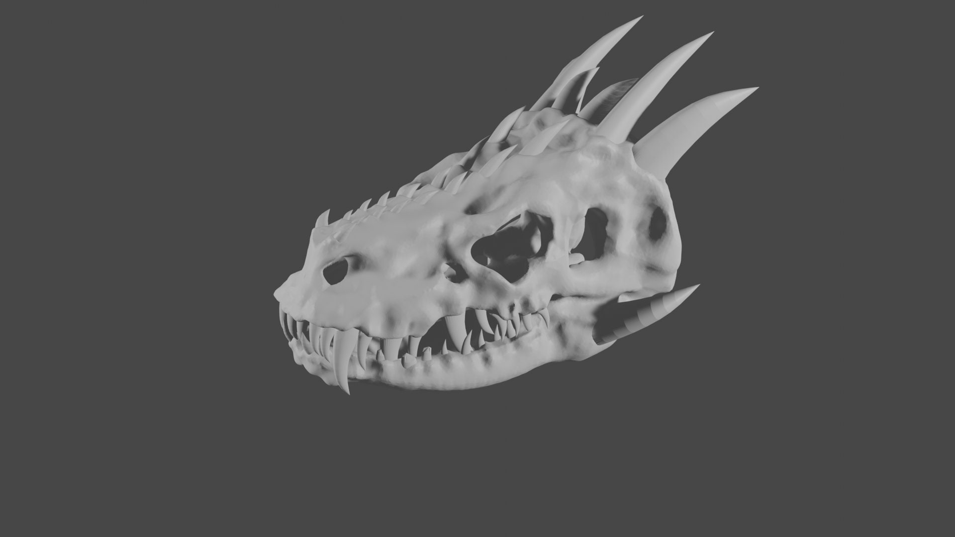 Dragon Skull - STL File - Etsy