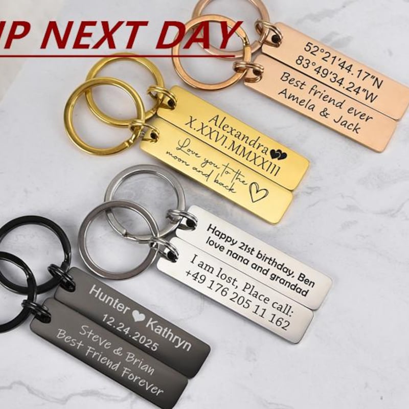 Keychain for Boyfriend - Etsy