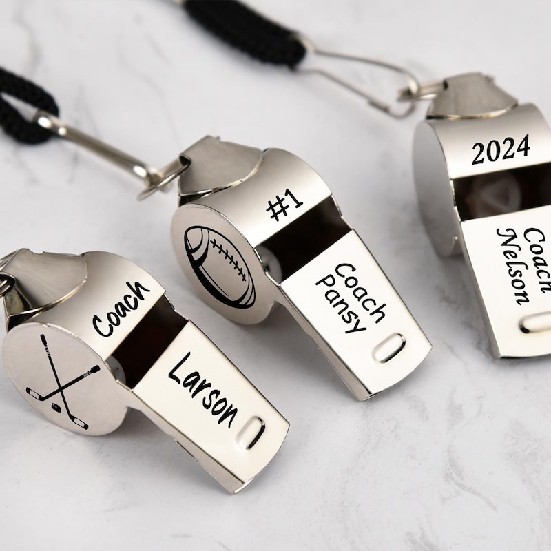 Coach Whistle for Dad - Etsy