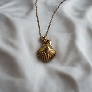 Seashell Necklace，shell Necklace，sea Shell Necklace，gold Seashell ...