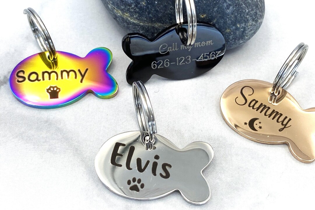 Dog Tag Cat Tag Tags for Cat Personalized Dog Name Tags Custom Cat Tag ...