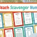 Beach Scavenger Hunt With Clues & Ciphers (PDF Download) - Etsy