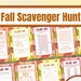 Fall Scavenger Hunt: Pumpkin Patch & Apple Orchard Activity (PDF ...