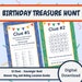 Birthday Party Treasure Hunt - Birthday Game Activity - Printable Party ...