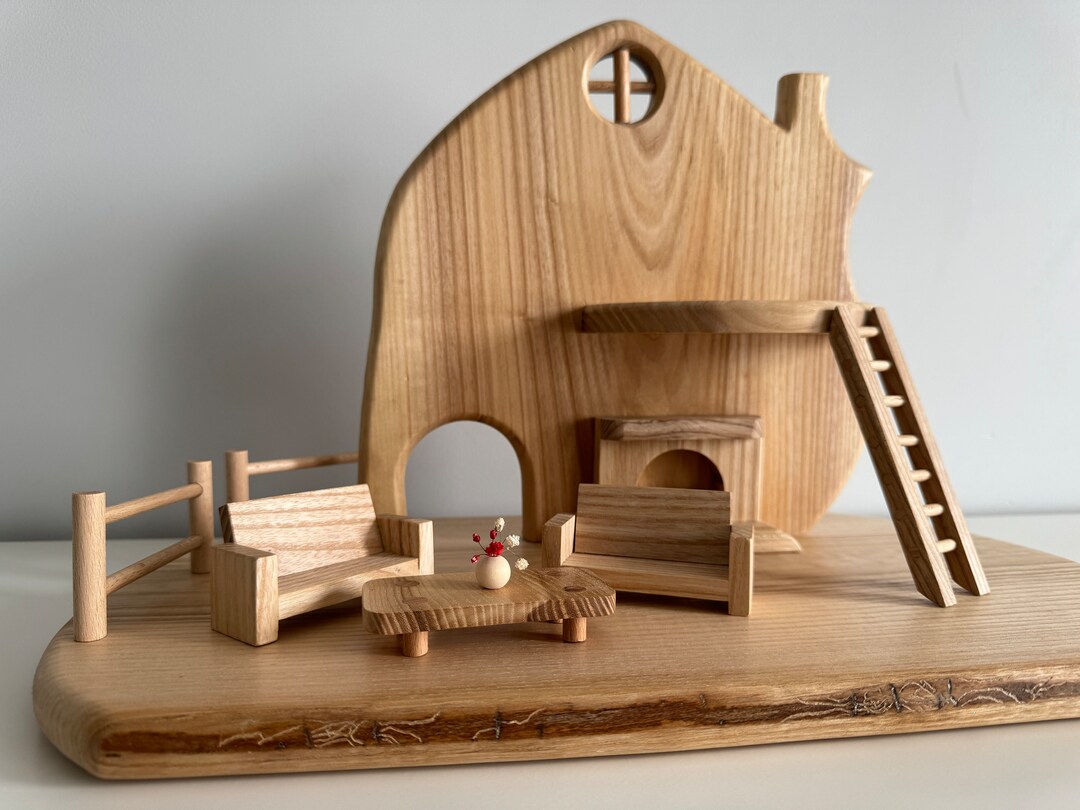 DIY Miniature Wooden Dollhouse Furniture Kit, Dollhouse Furniture ...