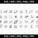 Solar System SVG Bundle: Space Vector Art, Astronomy Cut Files (digital ...