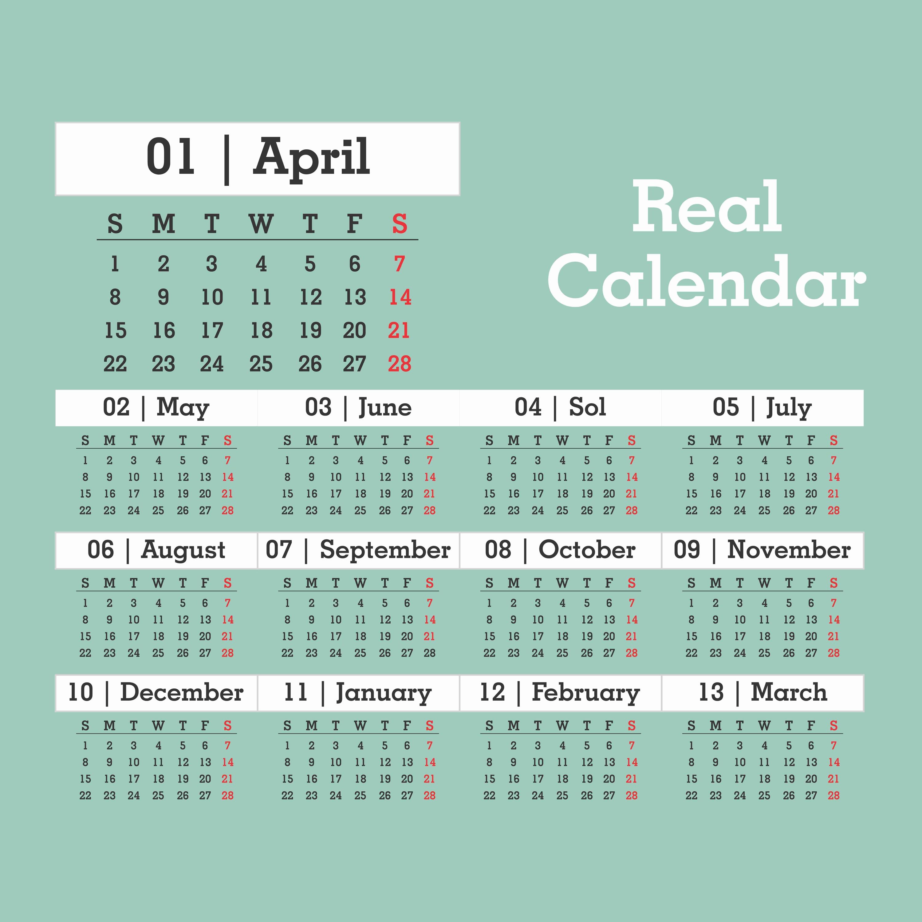 13 month zodiac calendar 60 photos - Astrologytoyou.com