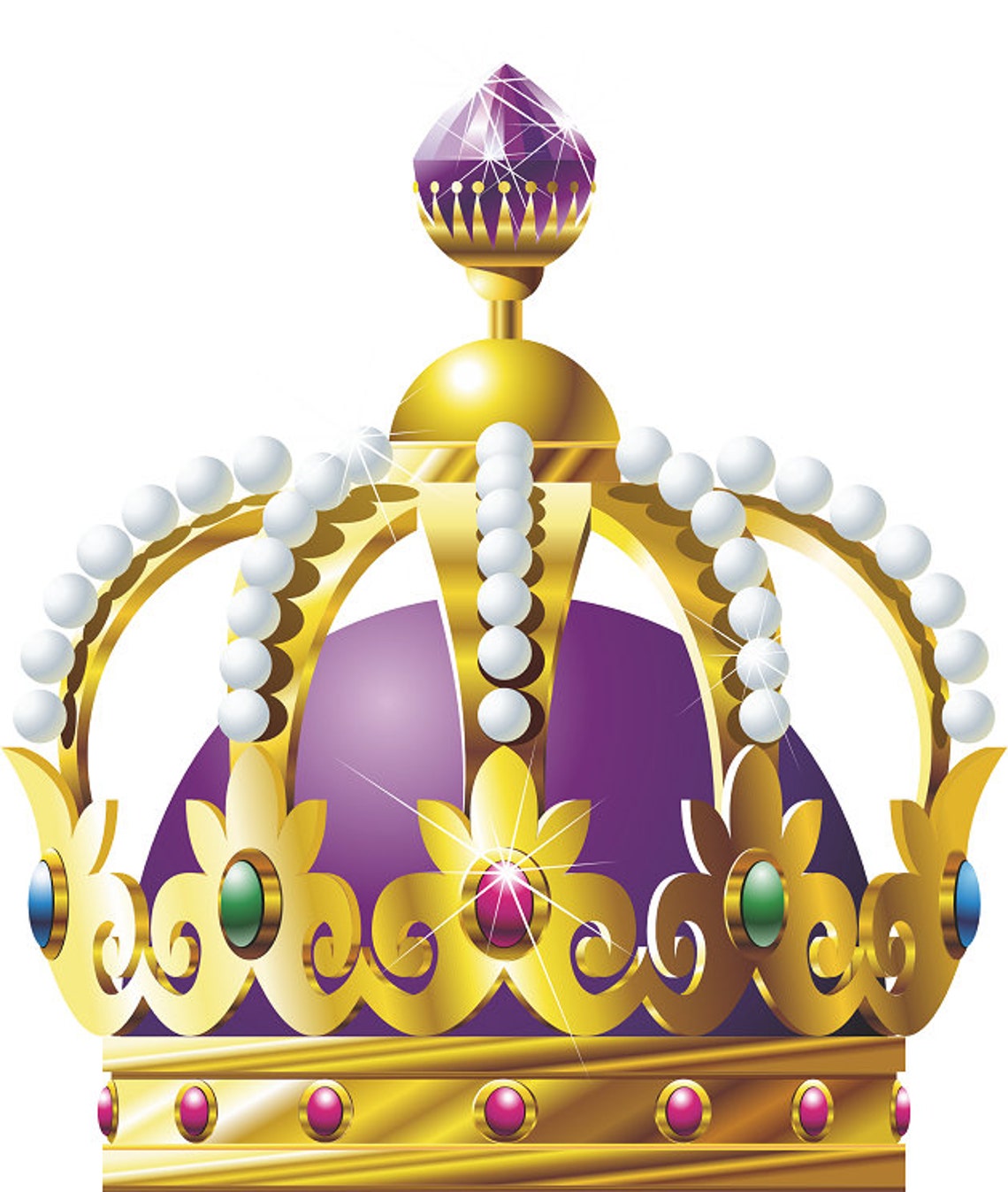 Crown SVG Bundle, Queen King Crown Clipart, Royal Crown Cut Files ...