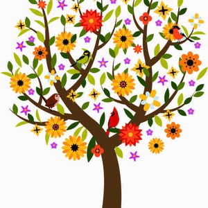 Tree SVG Bundle: 9 Colorful Tree of Life Designs (digital Download) - Etsy
