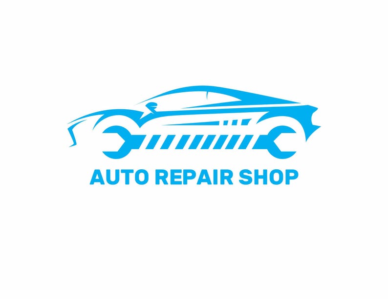 Auto Repair Shop Logo SVG | Car Repair & Mechanic Logo | Automotive ...