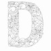Floral Alphabet Coloring Pages: A-Z Printable Letter Art (PDF) - Etsy UK