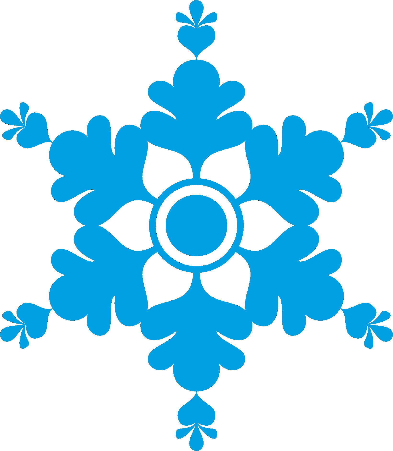 Snowflake SVG Bundle, Winter Snowflake Clipart, Christmas Cut Files for ...