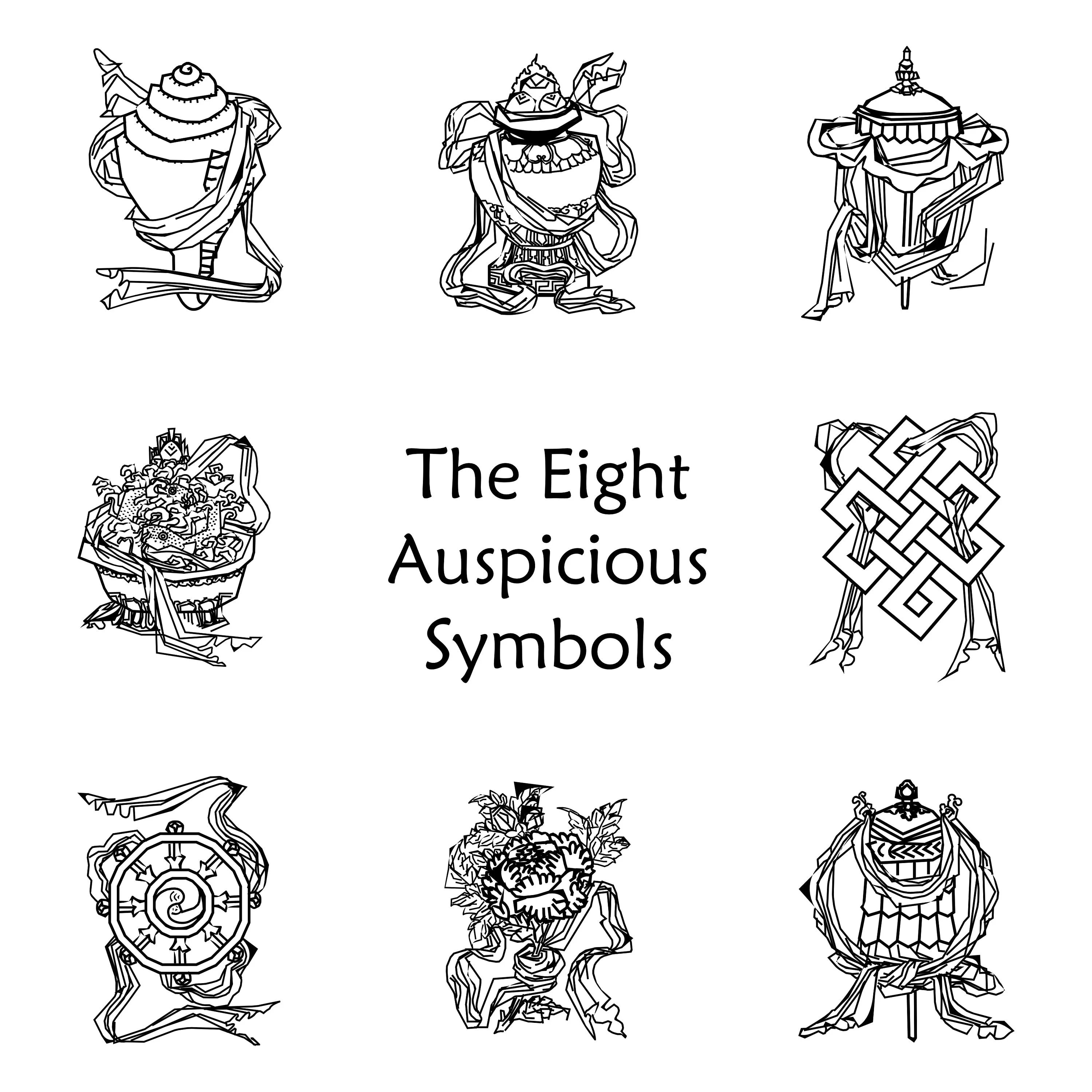 Buddhist Symbols Ks1
